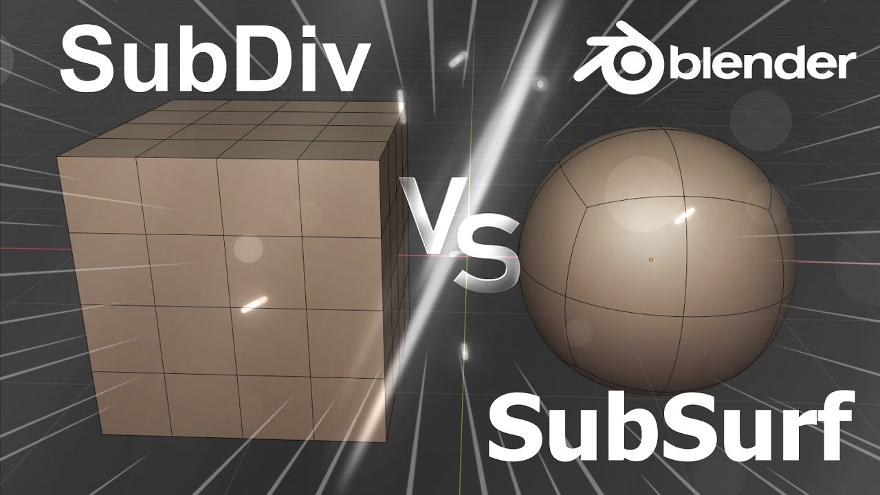 Subdivide Tool vs Subdivision Surface Modifier | Blender 3D