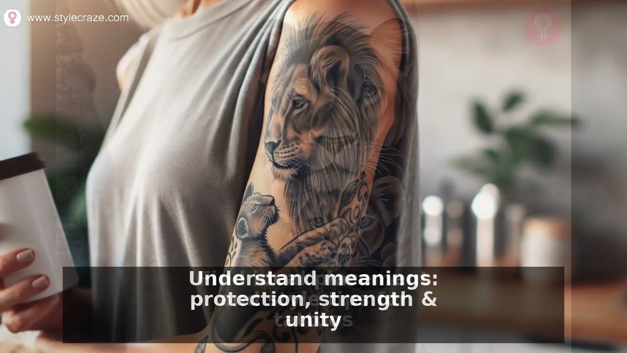 Top 10 Lion and Cub Tattoo Ideas (Meanings & Inspiration)