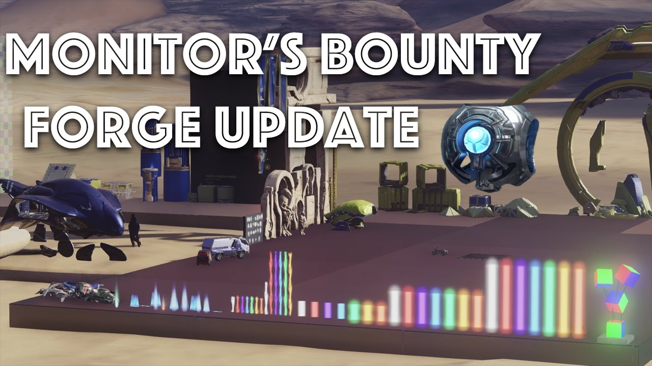 Halo 5: Monitor's Bounty Update | Easter Eggs & New Forge Items