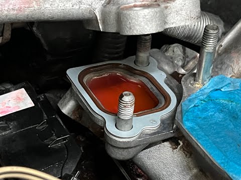 Lexus GX470 Coolant Leak Fix - Rear Water Bypass Pipe Gasket - 2UZ-FE (part 2)