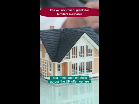 Can you use council grants for furniture purchase?