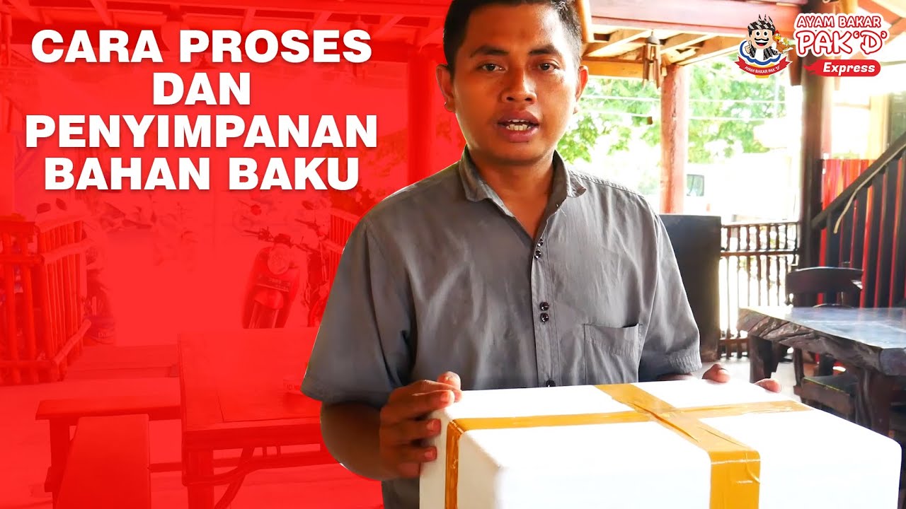 proses penerimaan dan penyimpanan bahan baku