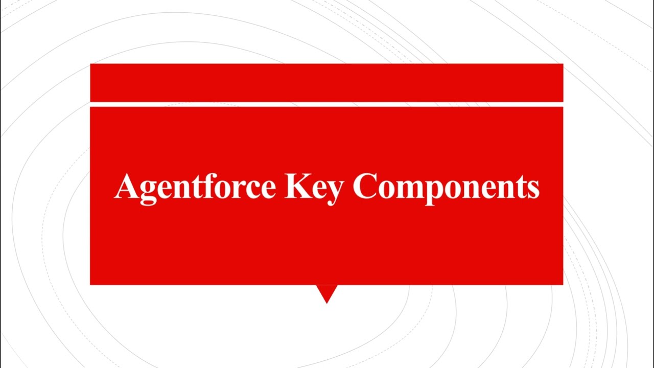 Agentforce Key Components Explained | Salesforce Agentforce Architecture for Beginners