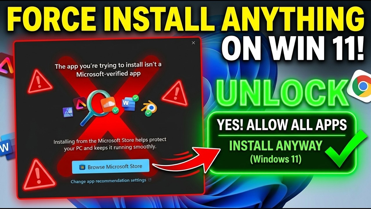 Can’t Install App? Fix “Microsoft-Verified App” Error Instantly!