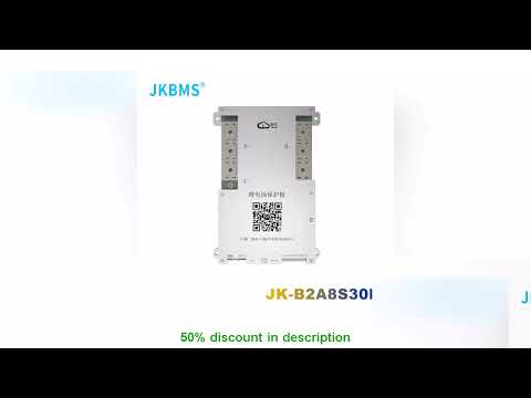 #JKBMS SAMRT BMS 300A 4S 5S 6S 7S 8S 12V 24V BATTERY WITH 2A ACTIVE BALANCE HEAT FUNCTION Li-ion/L