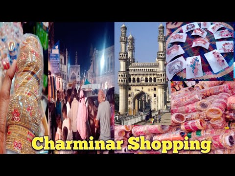 Charminar Street Shopping In Hyderabad | Hyderabad Shopping | Low Budget Shopping