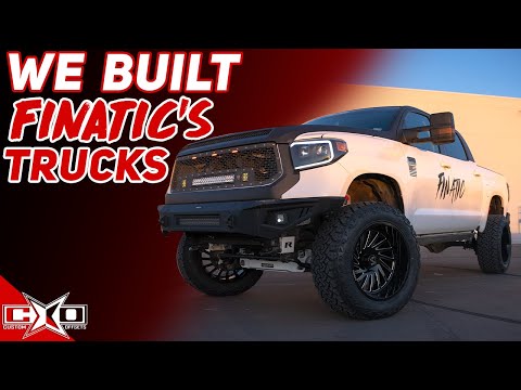 We Built Finatic’s Truck!!