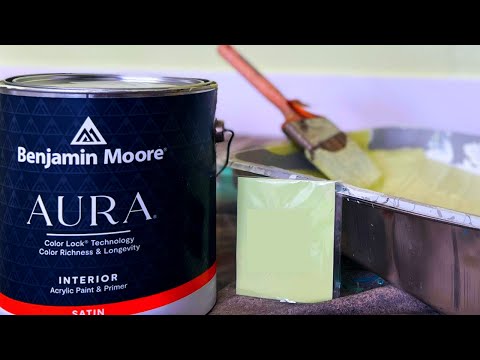 Aura interior paint review. Excellent paint for bedroom walls.