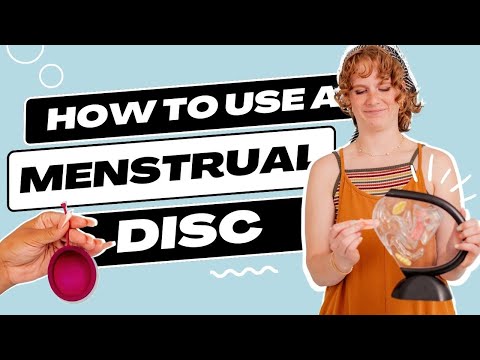 How to use a Menstrual Disc | Insert, Remove, Clean and Auto-Dumping