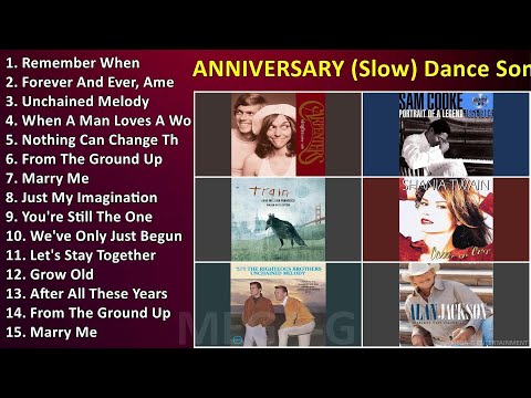 ANNIVERSARY Slow Dance Songs {Wedding Reception} KPdj ~ Best Dance Songs