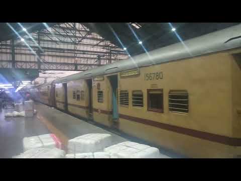 Train no.12602 Mangalore central MGR Chennai central super fast British mail Arrival @ Chennai Ctrl.