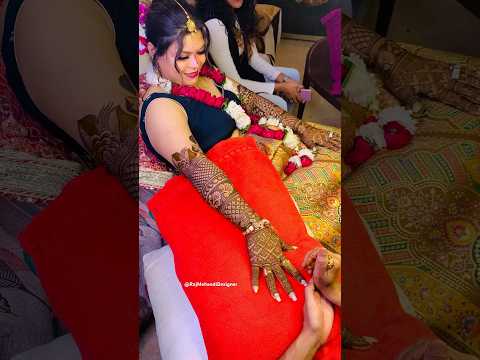 Beautiful Bridal Mehndi Back Hand #dulhanmehndi #bridalmehndi #rajmehandidesigner #henna #mehndi