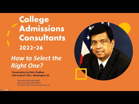 College Admissions Consultants - How to Select the Right One (2022-26)