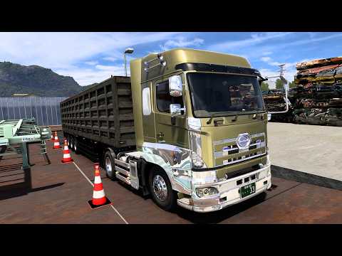 ETS2 Mods 1.54 Project Japan Map|HINO PROFIA| POV Truck Driving|Japan #90