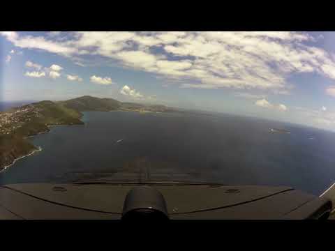 Arrival St Thomas, US Virgin Islands. Charlotte Amalie Airport