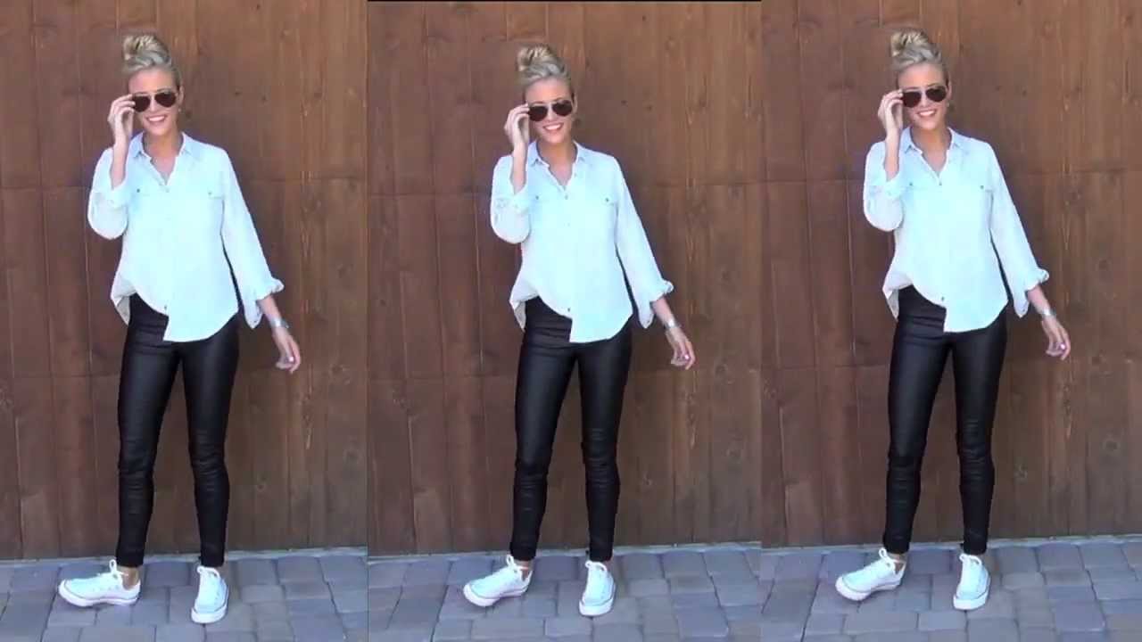 How To Style: Leather Pants