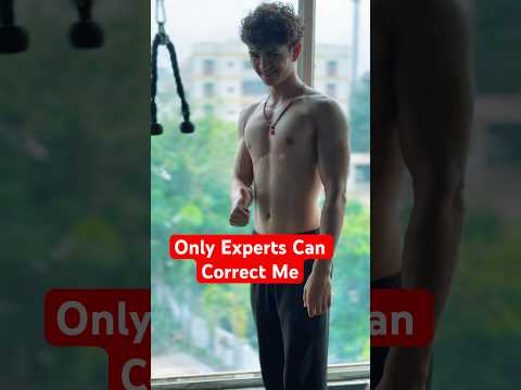 Only Experts Can Correct Me || triceps Rope pushdown. π₯β