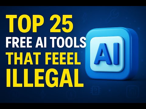 Expert Reveals Top 25 FREE AI Tools You Need Now!