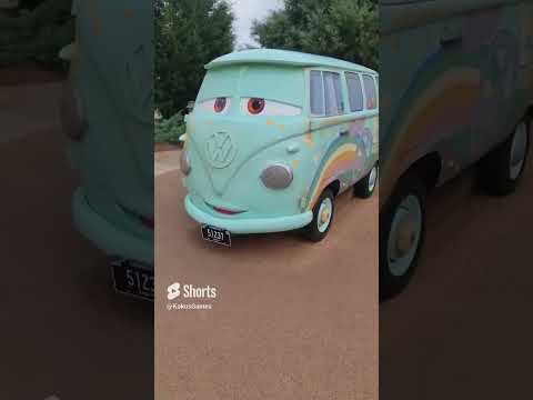 Fillmore in REAL LIFE 💙 #cars #fillmore