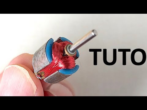 Tuto - Moteur électrique - Comprendre et fabriquer un moteur à courant continu