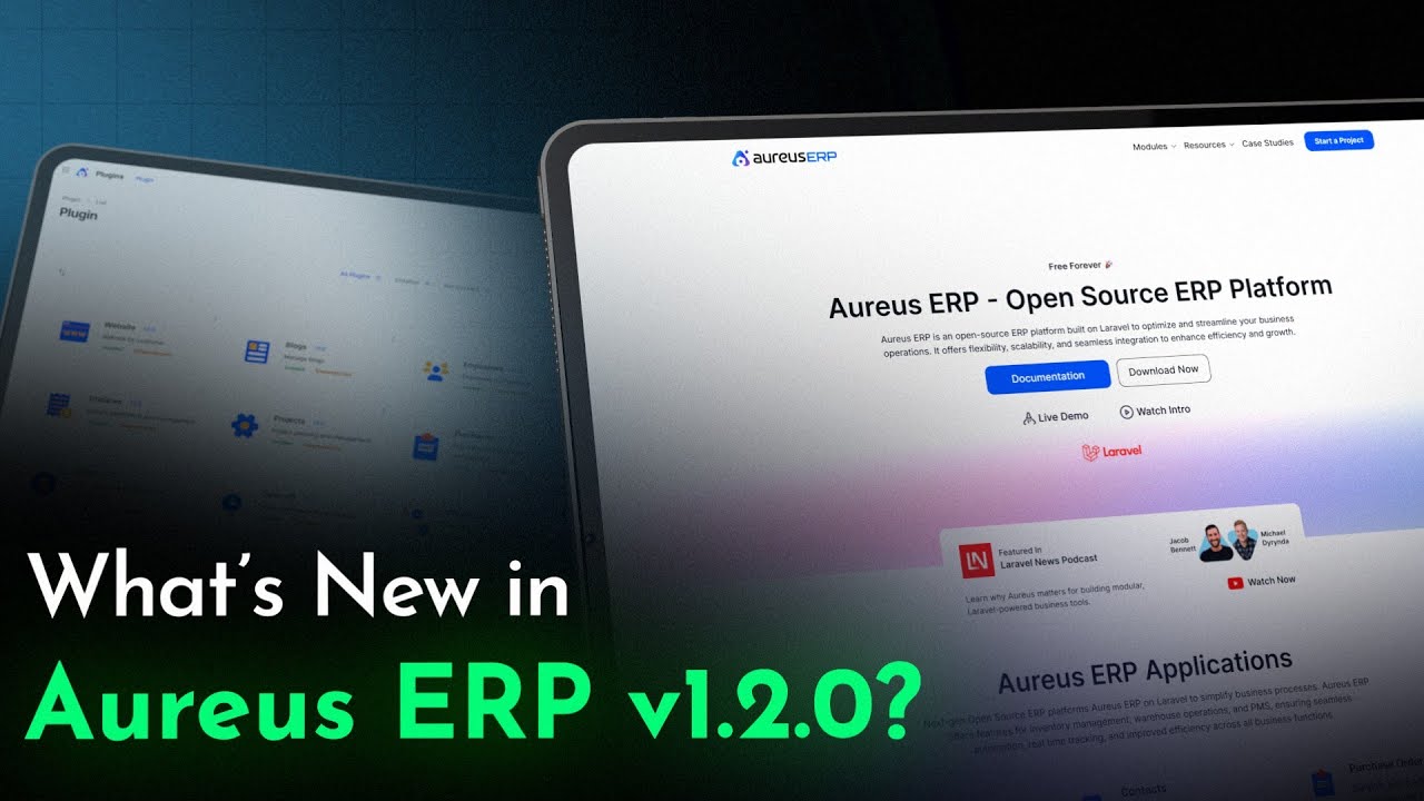 What's New in Aureus ERP v1.2.0