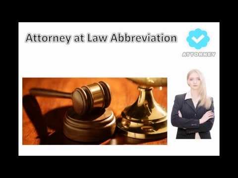 What is ATTORNEY AT LAW? définition of ATTORNEY AT LAW!