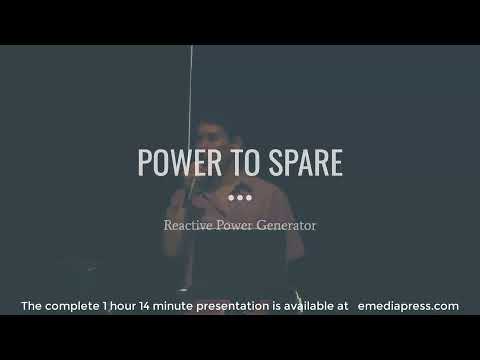 2021 ESTC Preview - Reactive Power Generator, Power to Spare - Mike Clarke, D.C.