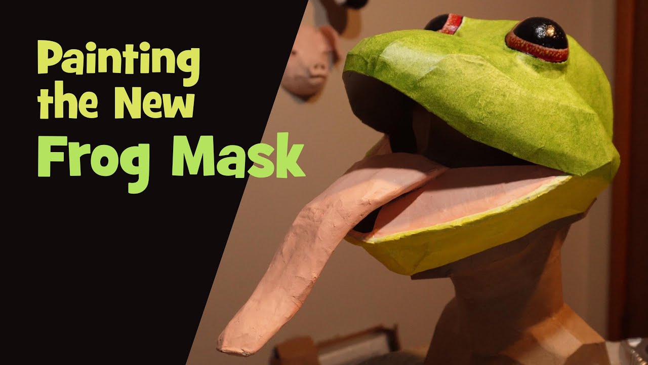 Painting The New Frog Mask