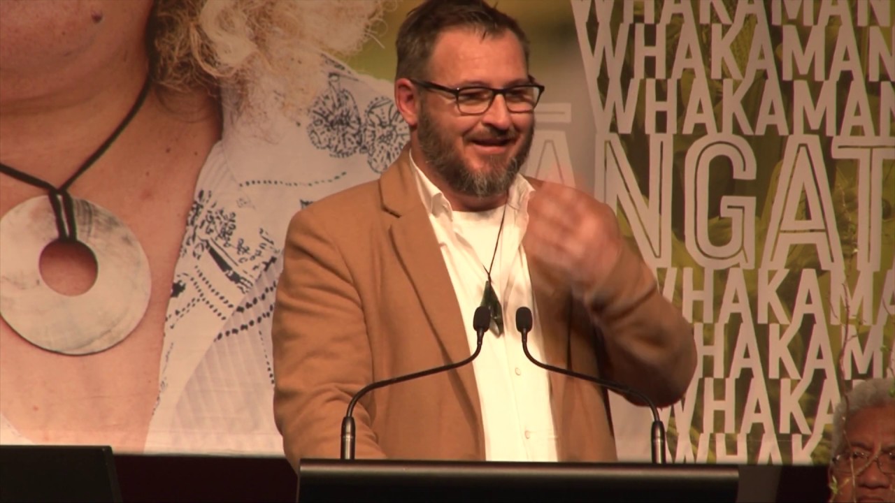 PPTA President Jack Boyle addresses NZEI Te Riu Roa annual conference 2019