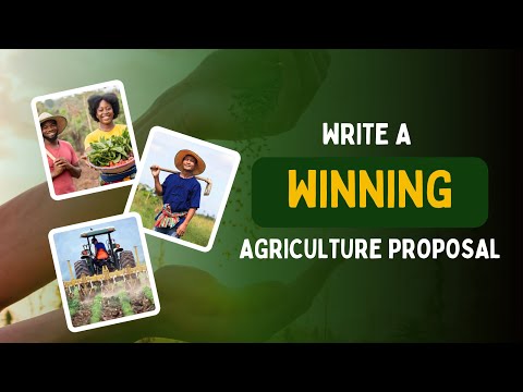 How to Write a Winning Agriculture Project Proposal | Grant Writing | Proposal Writing