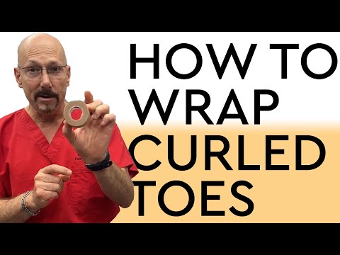 How to Wrap Curled Toes