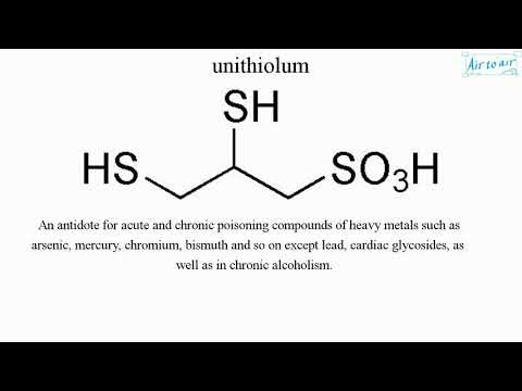 unithiolum (English) - Medical terminology for medical students -