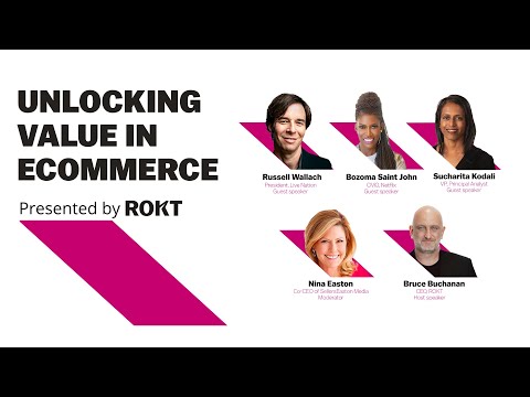 The art and science of personalization: Unlocking value in ecommerce trailer | Rokt virtual event