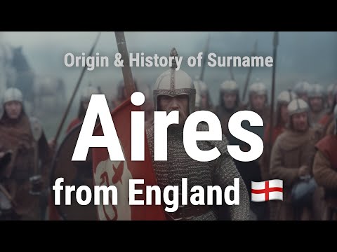 Aires from England 🏴 - Meaning, Origin, History & Migration Routes of Surname
