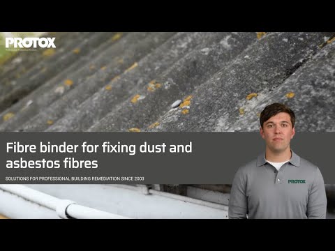 AS25 fibre binder for fixing dust and asbestos fibres