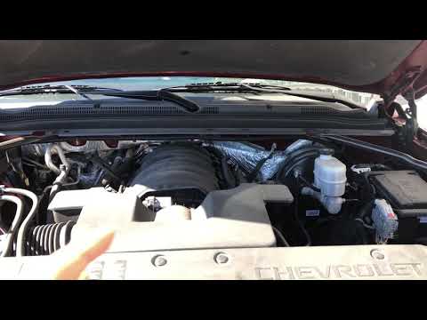Chevrolet Tahoe – Coolant reservoir location