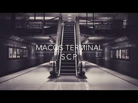 macOS Terminal - scp