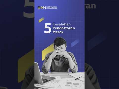 Kesalahan berulang yang sering terjadi saat pendaftaran merek.