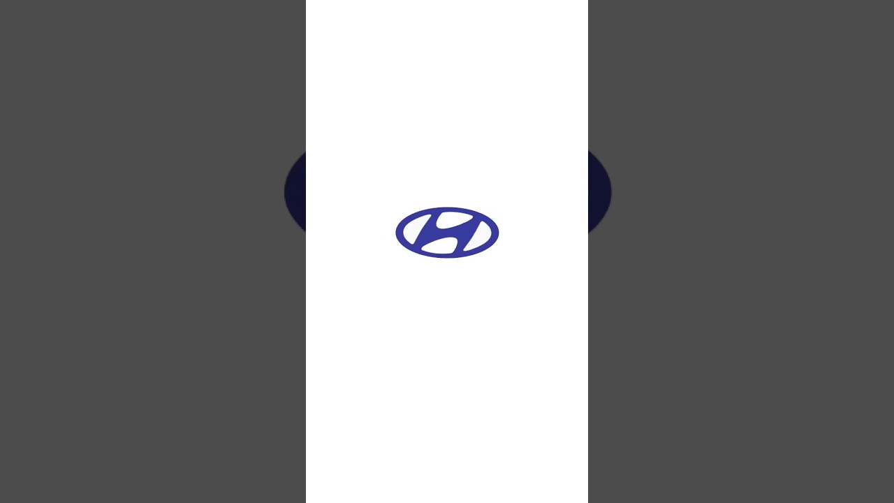 Hyudai logo animation #hyundai #bts #logo #animation