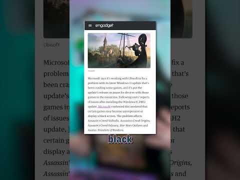 Ubisoft Breaks Windows Update