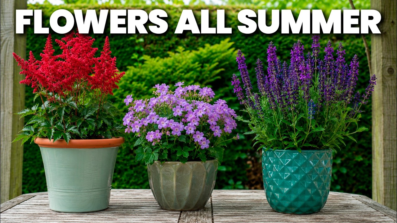 10 Lazy Perennials That THRIVE in Pots