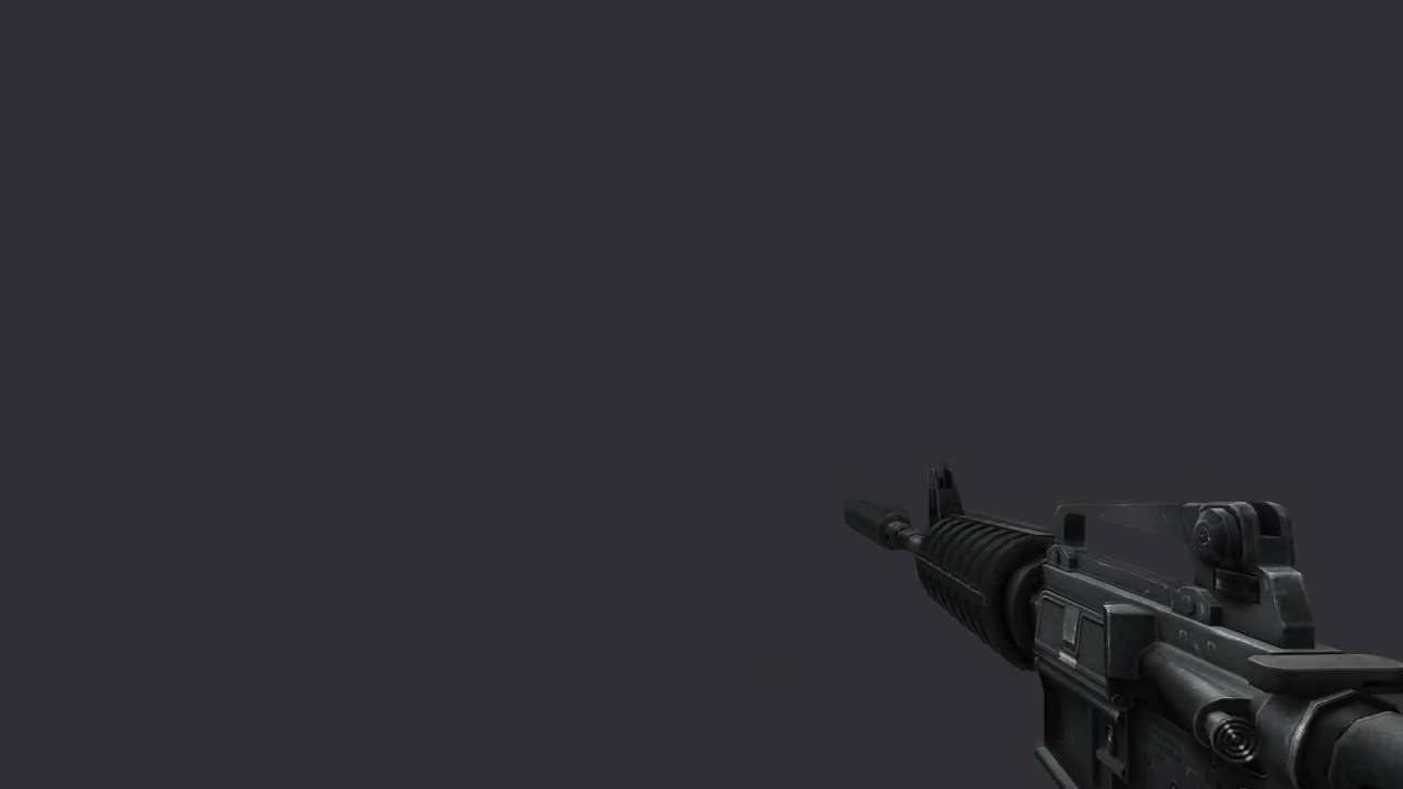 Valves M4A1 re-animated