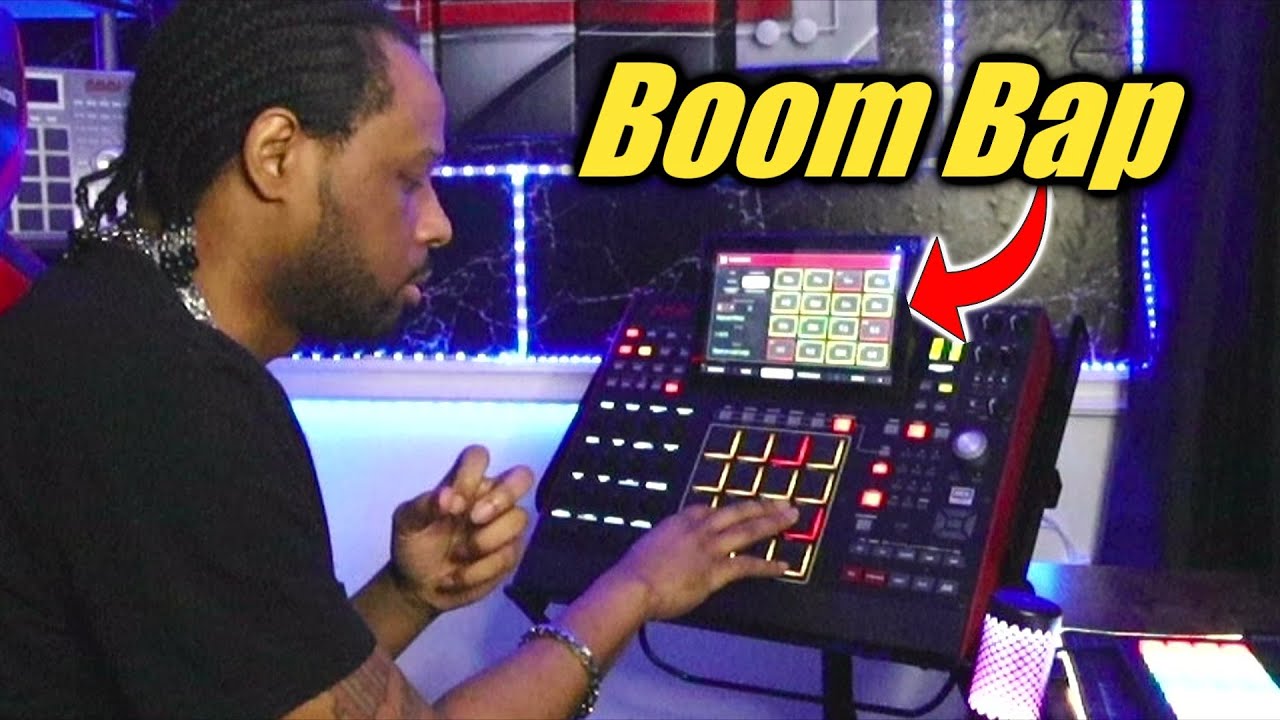 Making A Melodic Boom Bap Beat - MPC X Beat Making
