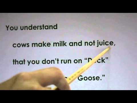 Reading Recital 2013: Big Words For Little People Text-Only Version