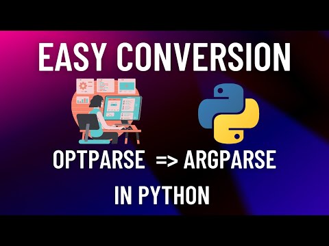 Easily Convert Optparse to Argparse Python