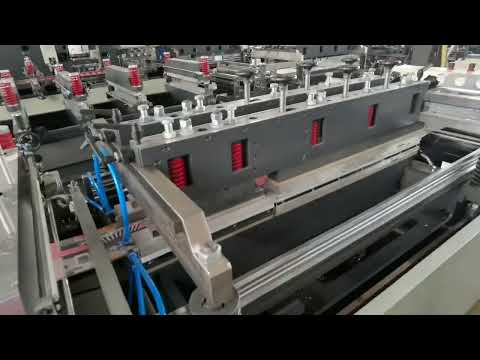 Fully Automatic Stand up Zipper Plastic Pouch Bag Making Machine