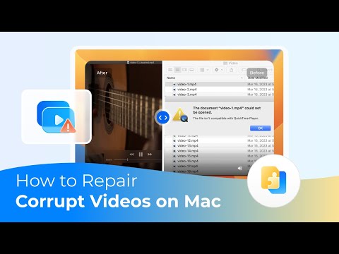 [4DDiG File Repair User Guide] MP4 Repair - How to Repair Corrupted Video Files on Mac