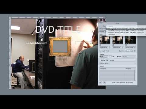 Basic Menu Creation in DVD Studio Pro
