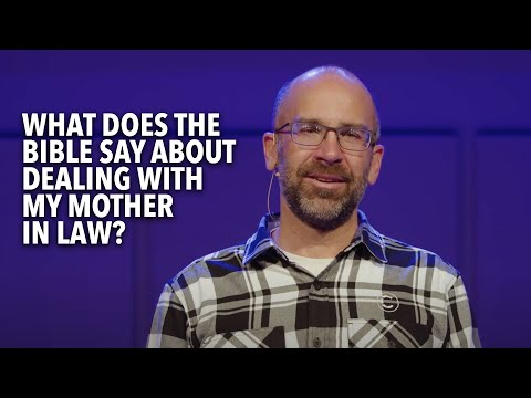 What does the Bible say about dealing with my mother in law? // Join us for the Daily Dose