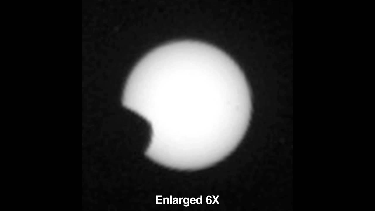 Solar Eclipse Casts Shadow On Curiosity  | Video